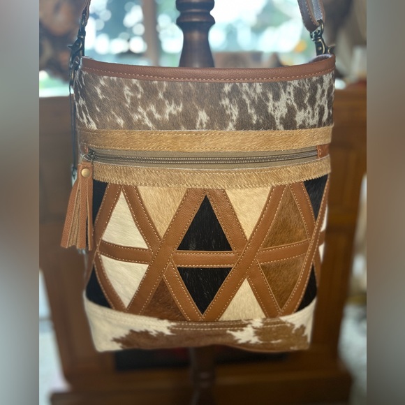 Myra Bag | Bags | New Myra Hairon Leather Boho Bag Cowgirl Western ...